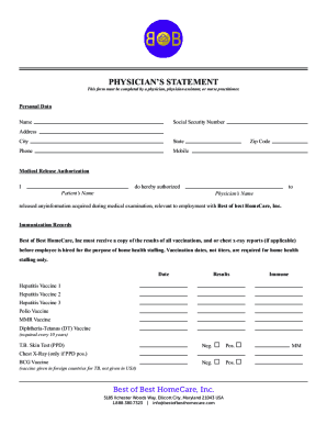 Fillable Online Doctor's Statement Of Incapacity Form - Fill Online ...