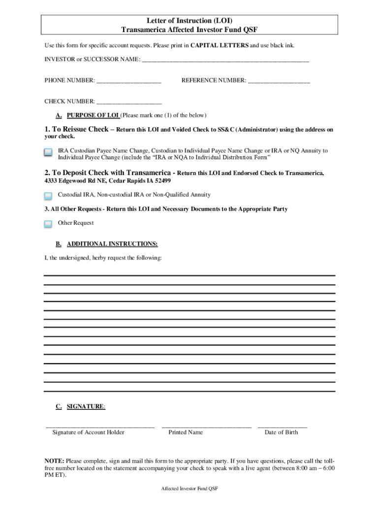 Fillable Online Letter of Intent (LOI) Template - All The Key Terms ...