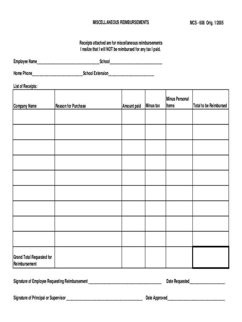 Fillable Online Accountable Reimbursement Plan Sample ... - GuideStone ...