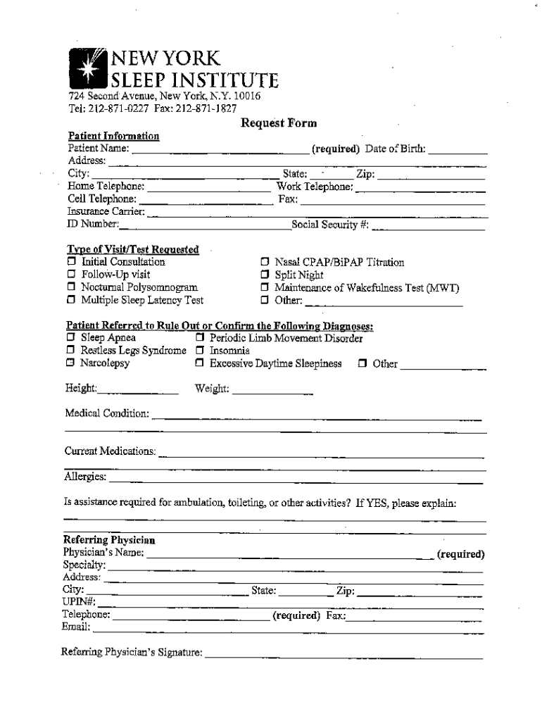 Fillable Online nysdoh hipaa authorization form Authorization for ...