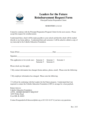 Fillable Online Sample Education Reimbursement Request LettersFREE 10 ...