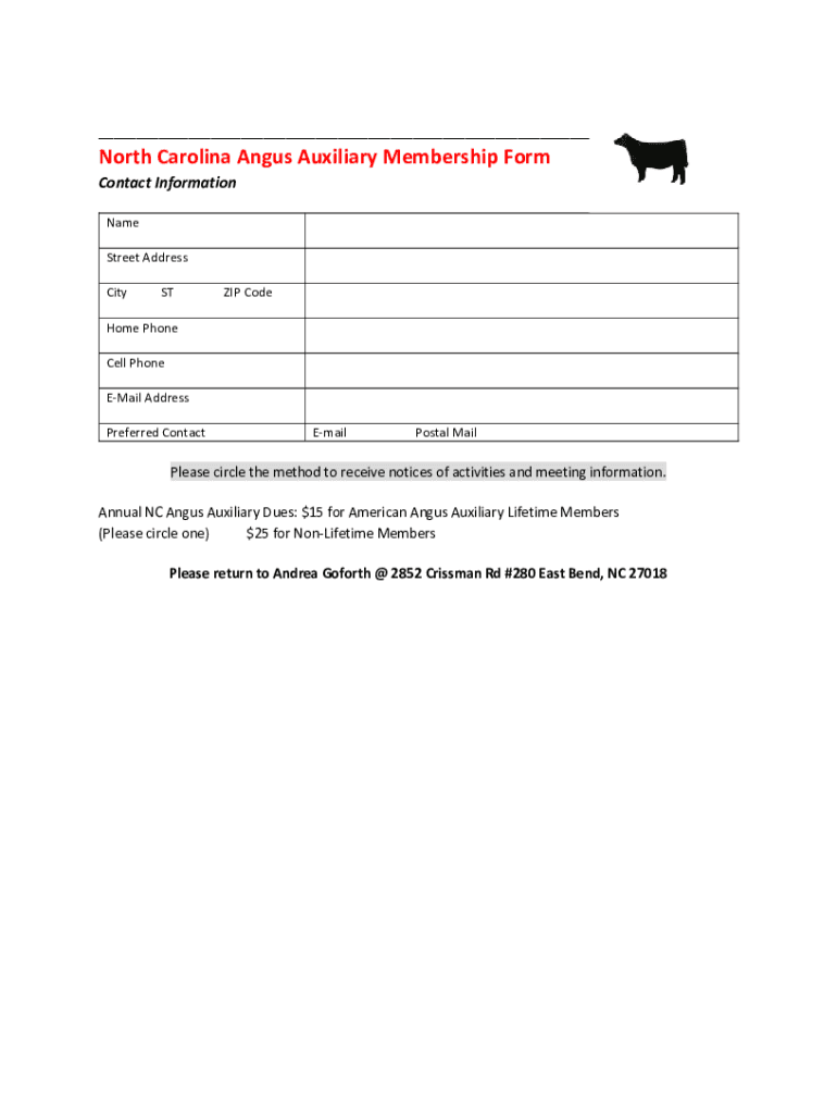 Fillable Online AAAxScholarship Application - American Angus Auxiliary ...