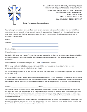 Fillable Online Consent Form - St Andrew's.docx Fax Email Print - pdfFiller