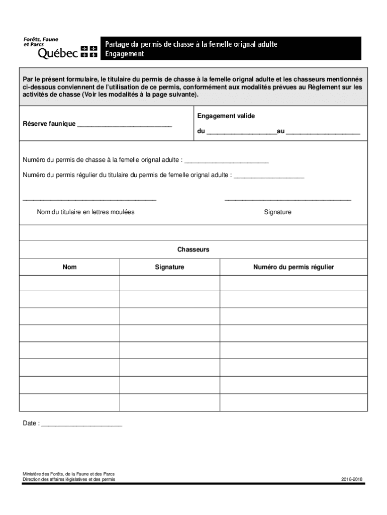 Remplissable En Ligne Par le prsent formulaire, le titulaire du permis ...