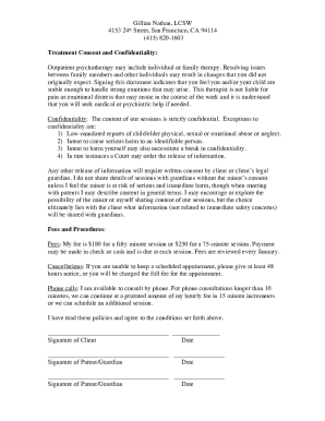 Fillable Online Consent form - Child Adolescent .doc Fax Email Print ...
