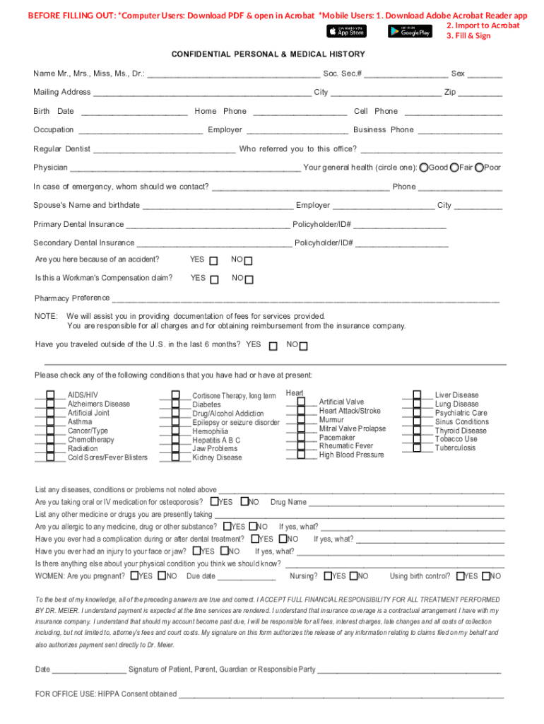 Fillable Online Adobe Acrobat Reader DC United States How To Fill In