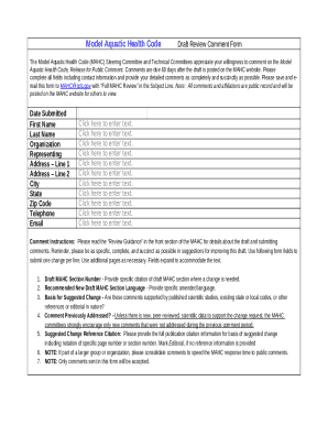 Model Aquatic Health CodeModel Aquatic Health CodeCDC Doc Template ...