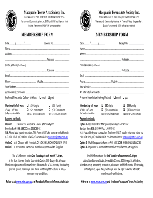 Fillable Online MTAS Membership Form May2018.doc Fax Email Print ...