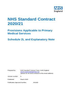 Explanatory Note - NHS England Doc Template | pdfFiller