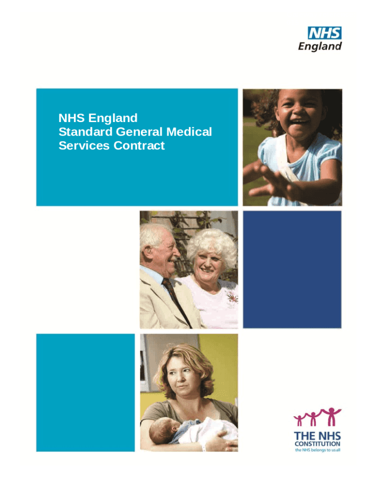 PDF Standard Personal Medical Services Agreement - NHS England Doc ...