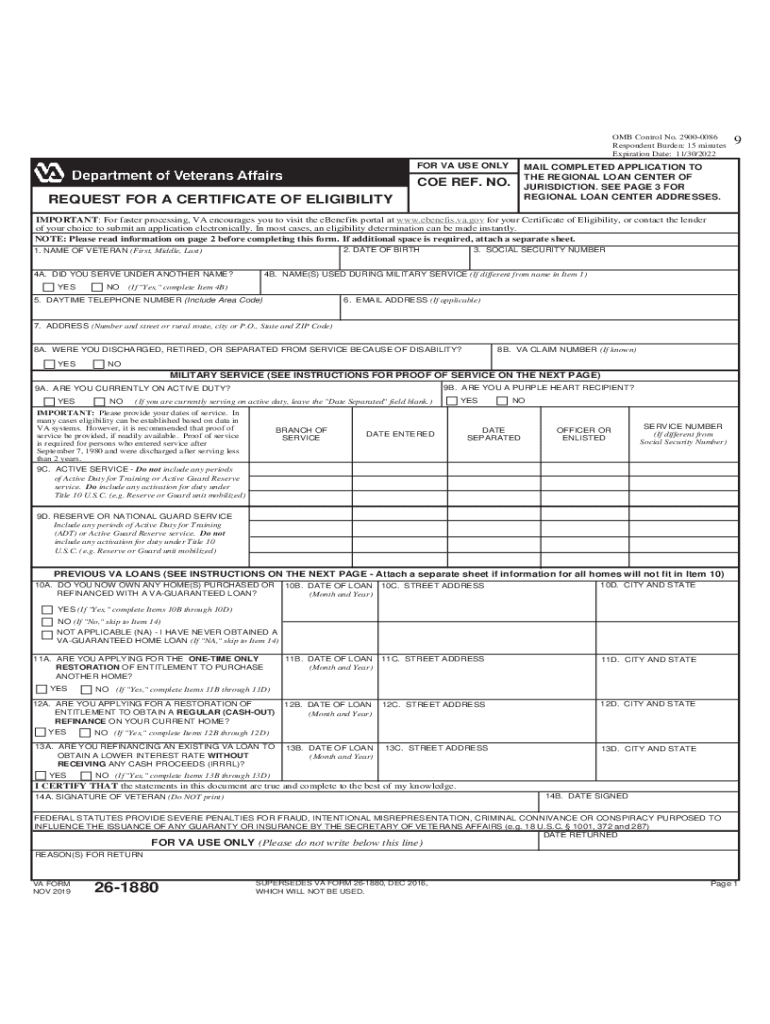 Fillable Online IMPORTANT: For faster processing, VA encourages you to ...