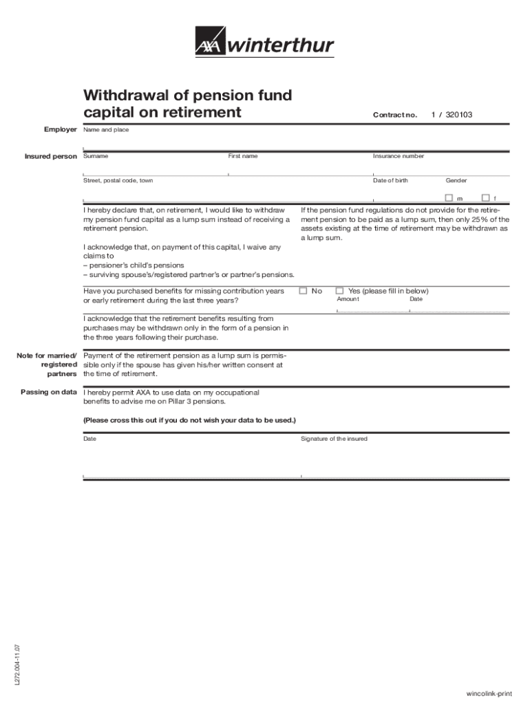 Fillable Online Summary sheet on incapacity for work/disability ...