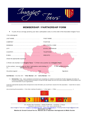 Fillable Online Membership Agreement - Sample, Template - Word and ...