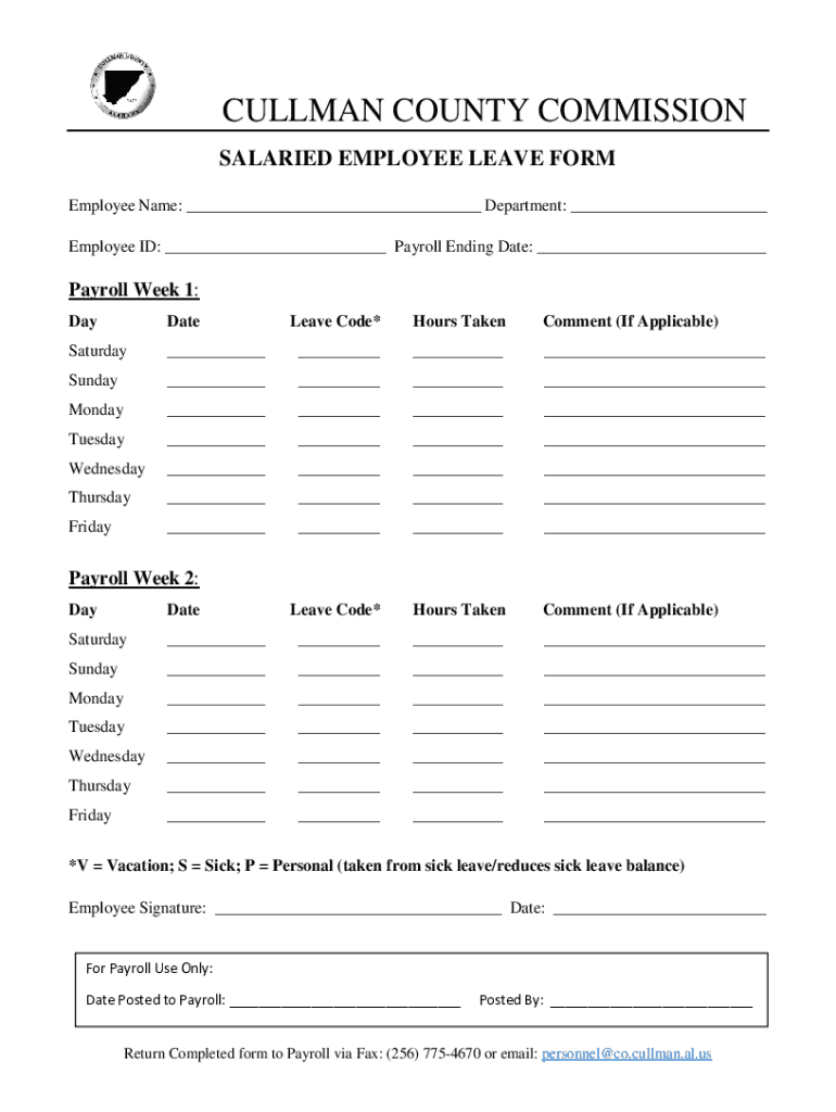 Fillable Online co cullman al 2021 Expense Report Form - Fillable, Printable PDF & Forms ... Fax ...