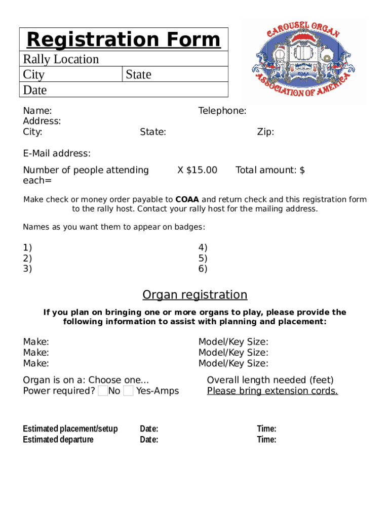 Registration s - Templates Jot10+ Printable Registration Templates ...