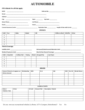 Fillable Online The Universal Claim Form: CMS PDF Free Download Fax ...