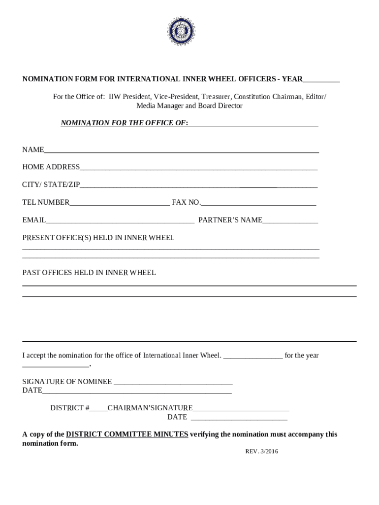 International Inner Wheel Theme - Inner Wheel District 330 ... Doc ...