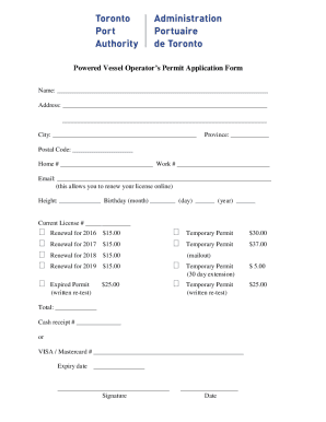 Fillable Online REFRESHMENT VEHICLE OWNER / OPERATOR LICENSE ...