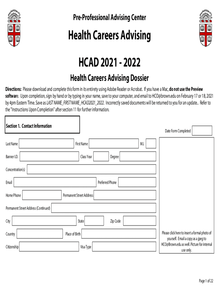 Fillable Online Fillable Online HPAC Instructions & Application Forms ...