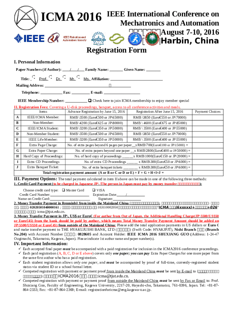IEEE ICMA Official Website - 2016 ieee-icma Doc Template | pdfFiller