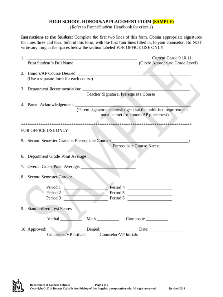 high-school-honors-ap-placement-sample-handbook-la-archdiocese-doc