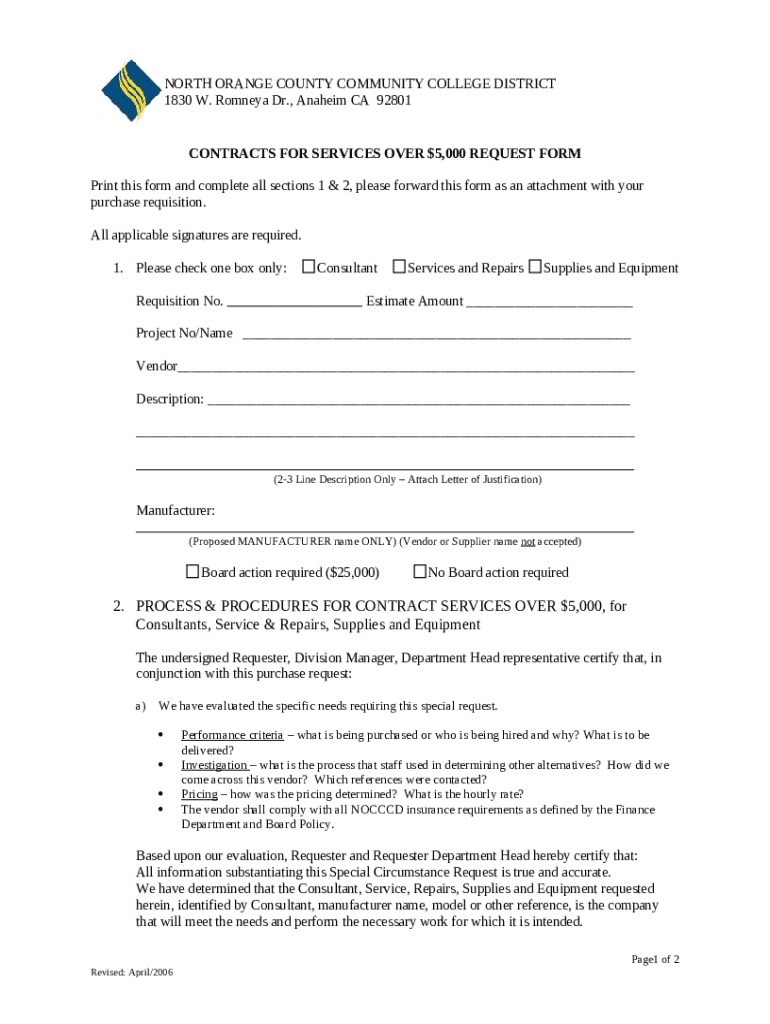 Army Request for Services Contract Approval ...PLAINTIFFS FIRST REQUEST ...