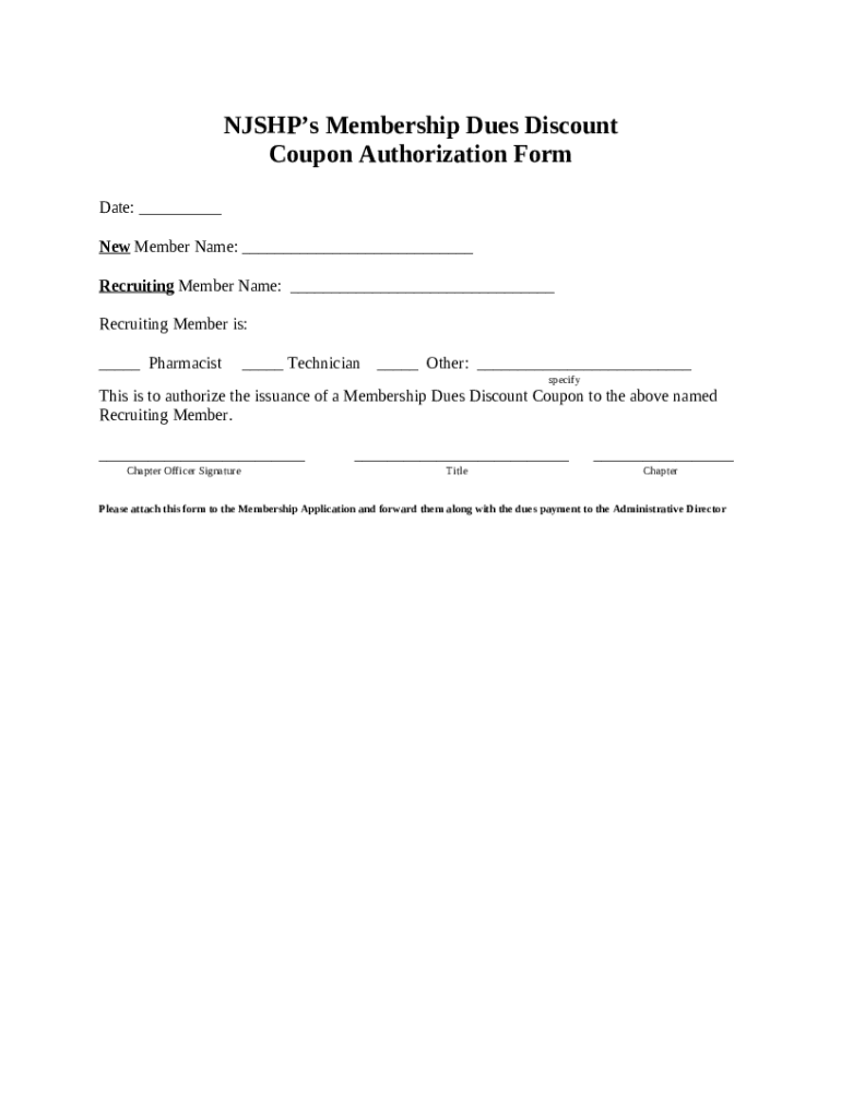 Membership Drive Program Doc Template | pdfFiller