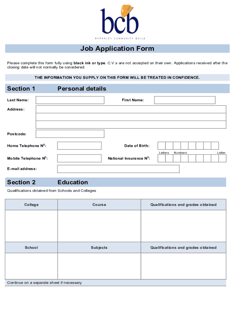 Fillable Online Apprentice application 2017.doc Fax Email Print - pdfFiller
