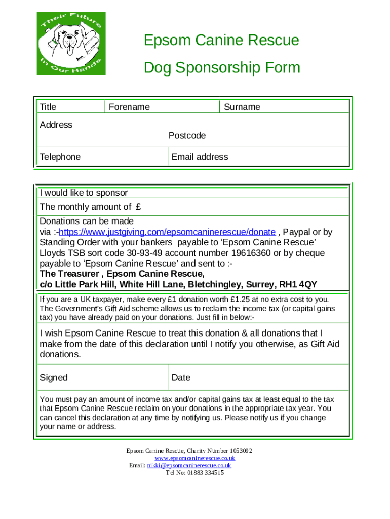 Service Dog/Recipient SponsorshipCanine Assistants - epsomcaninerescue ...