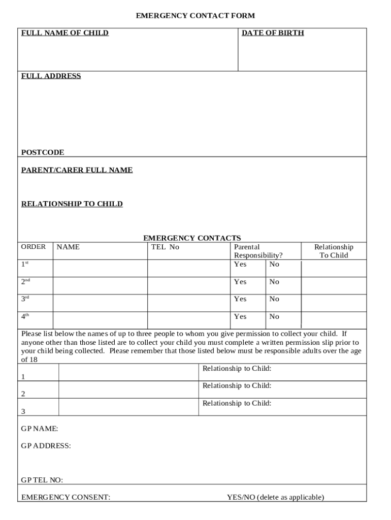 Emergency contact list - templates.office.com - stwilfridsceprimary co ...