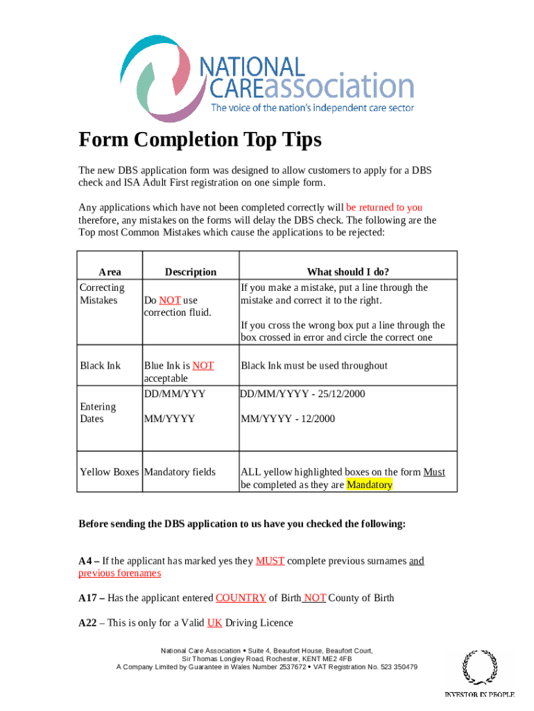 Frequently Asked Questions about DBS Checks - Aaron's Department ...