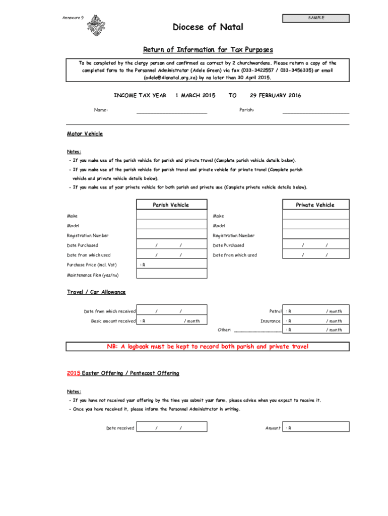 Fillable Online Third Party Affidavit For The Irs - Fill Online ...