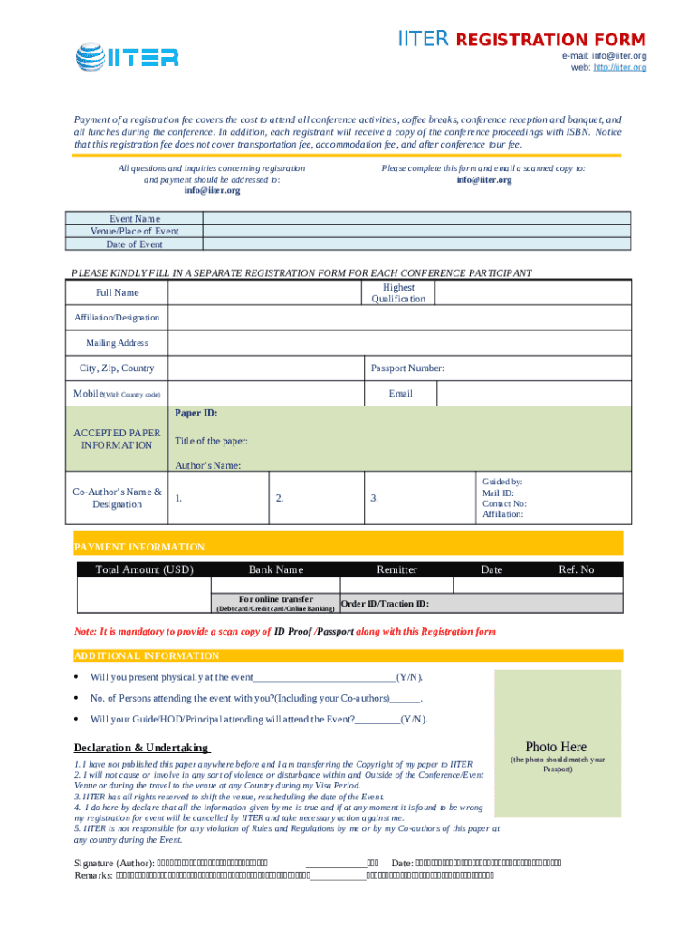 Listener Registration - WRFASE Doc Template | pdfFiller