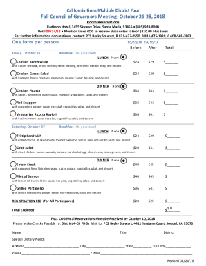 Fillable Online October COG Registration Form.docx Fax Email Print ...