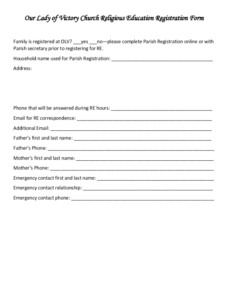 Fillable Online RE Registration forms.docx Fax Email Print - pdfFiller