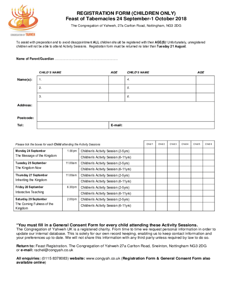 Fillable Online Congyah - Fill Online, Printable, Fillable ...
