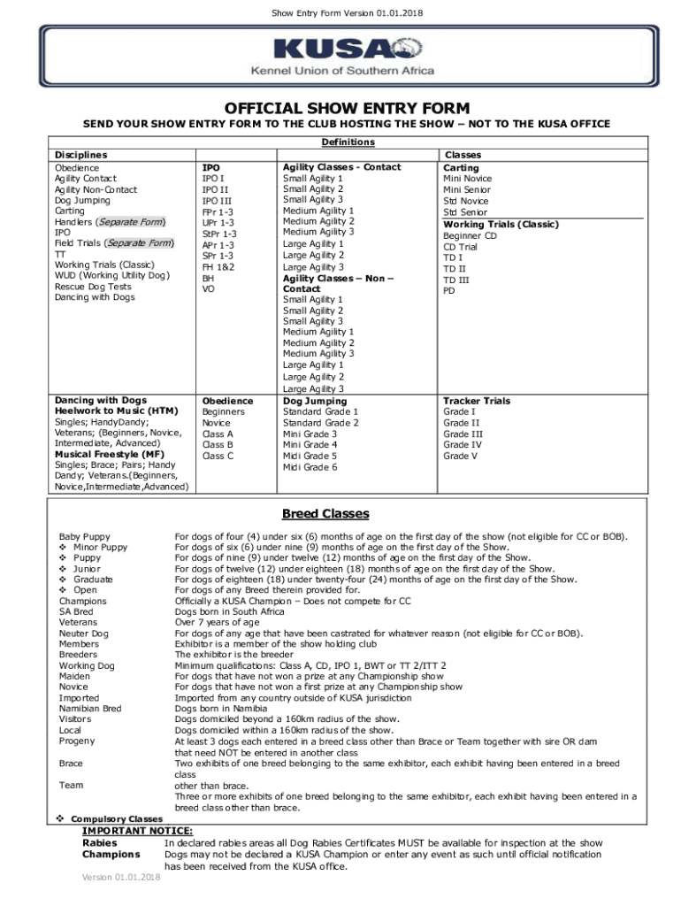 Showtime Entry Service - Fill Online, Printable, Fillable, Blank ...