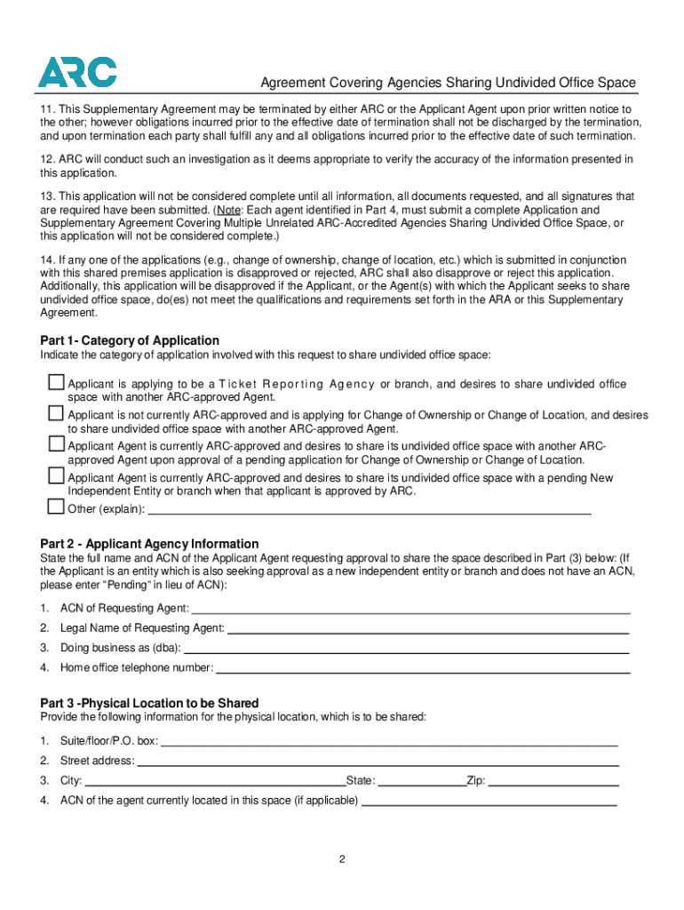 Fillable Online Office Sharing Agreement Template: Everything to Know ...
