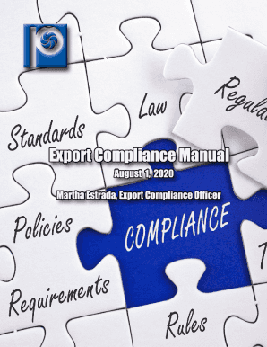 Fillable Online PSI Export Control Compliance Manual - Aug2020-HJS ...