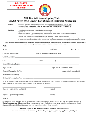 Fillable Online Ozarka Natural Spring Water 'Every Drop Counts ' Earth ...