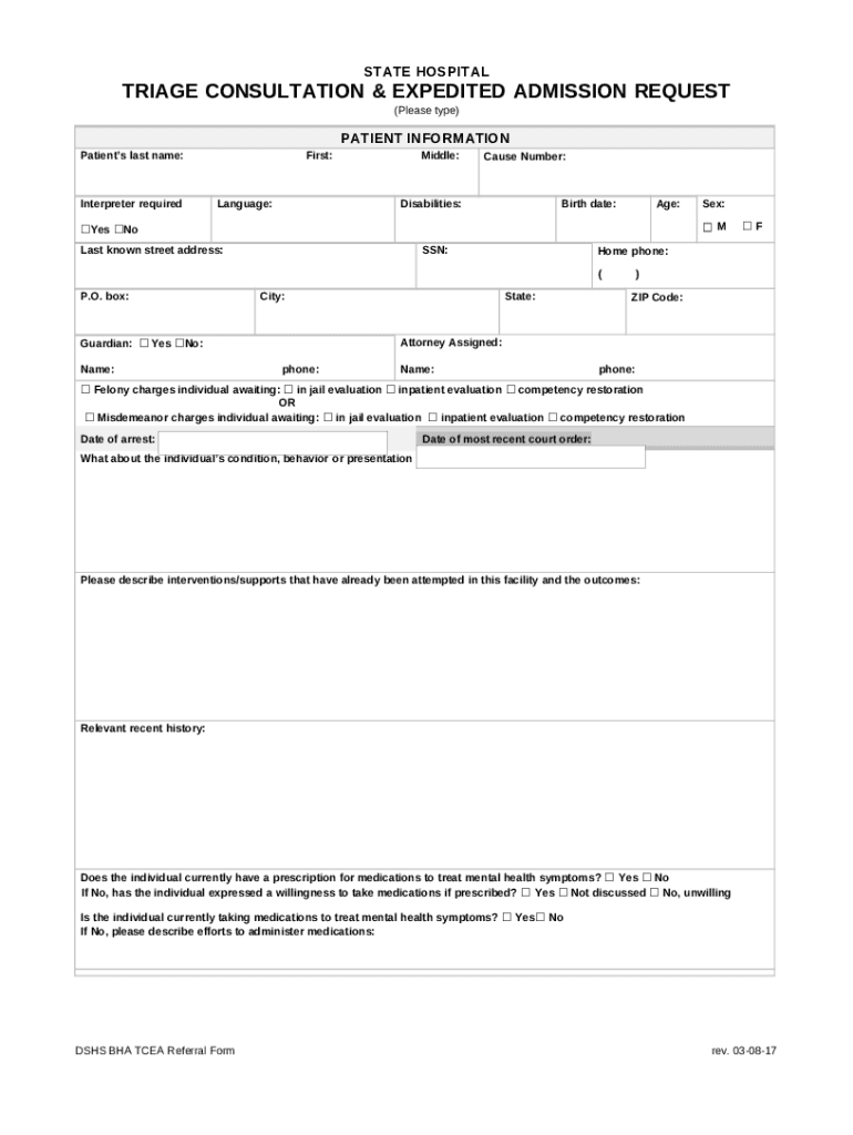 Medical office registration . State Hospital Doc Template | pdfFiller