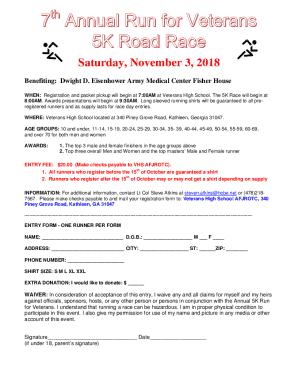 Fillable Online VHS Registration Form 2018 Fax Email Print - pdfFiller