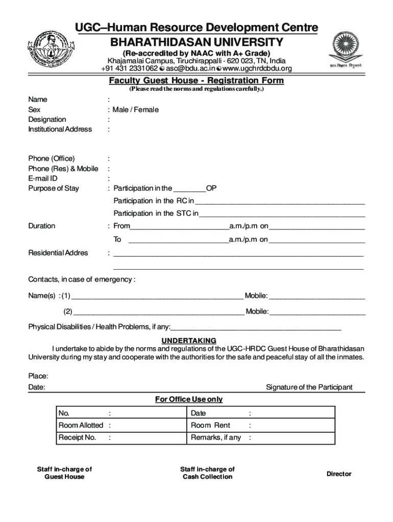 Fillable Online Guest Registration Form Template JotFormRegistration ...