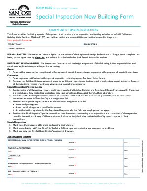 Fillable Online BUILDING INSPECTION CHECKLIST San Juan NFInspection ...