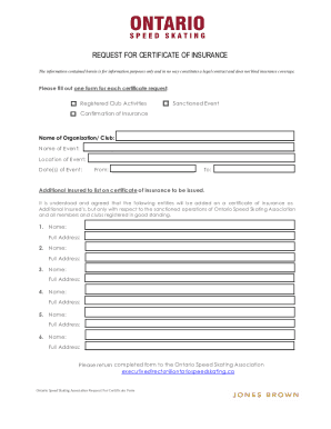 Fillable Online Certificate Request Form Revised2.docx Fax Email Print ...