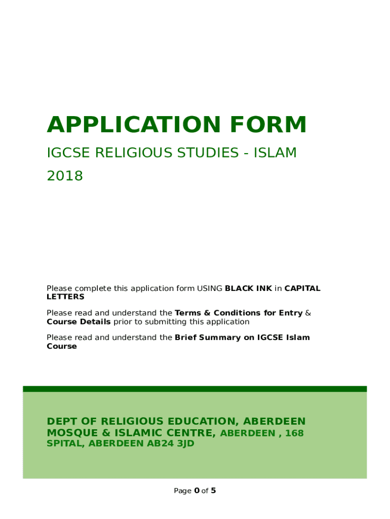 Full of IGCSE - International General Certificate of ... Doc Template ...