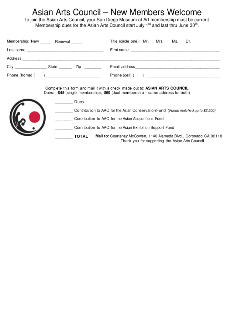 Fillable Online Asian Cultural CouncilHomeSociety for Asian ArtSDMASan ...