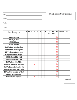 Fillable Online Marshall Hill Order Form 2018.doc Fax Email Print ...