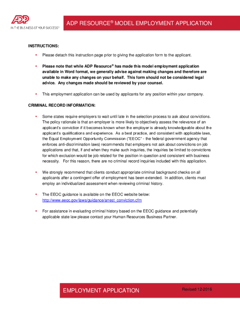 Fillable Online Adp Application Form - Fill Out and Sign Printable PDF ...