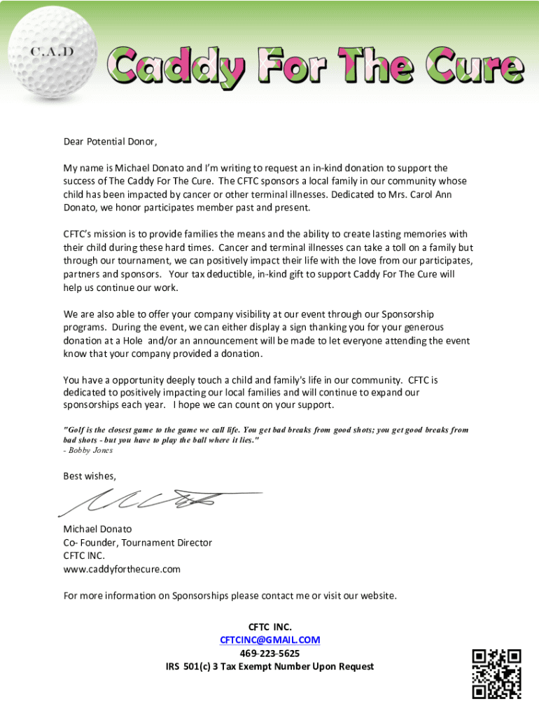 Fillable Online Living Donation: Sample Letter to Family and Friends ...